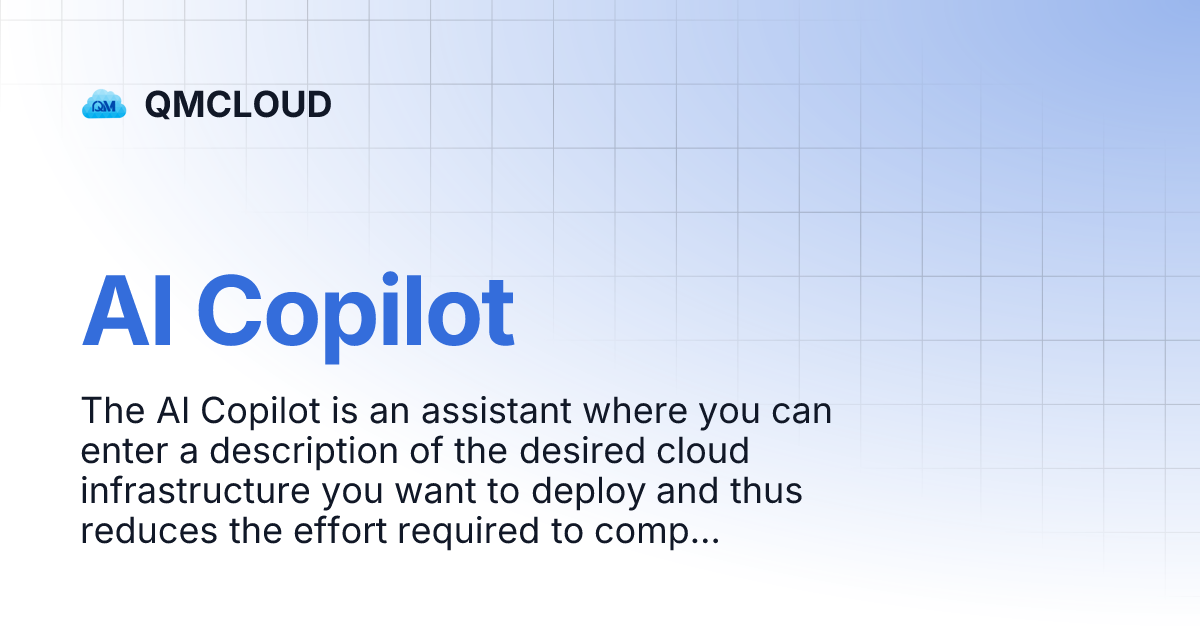 AI Copilot | QMCLOUD